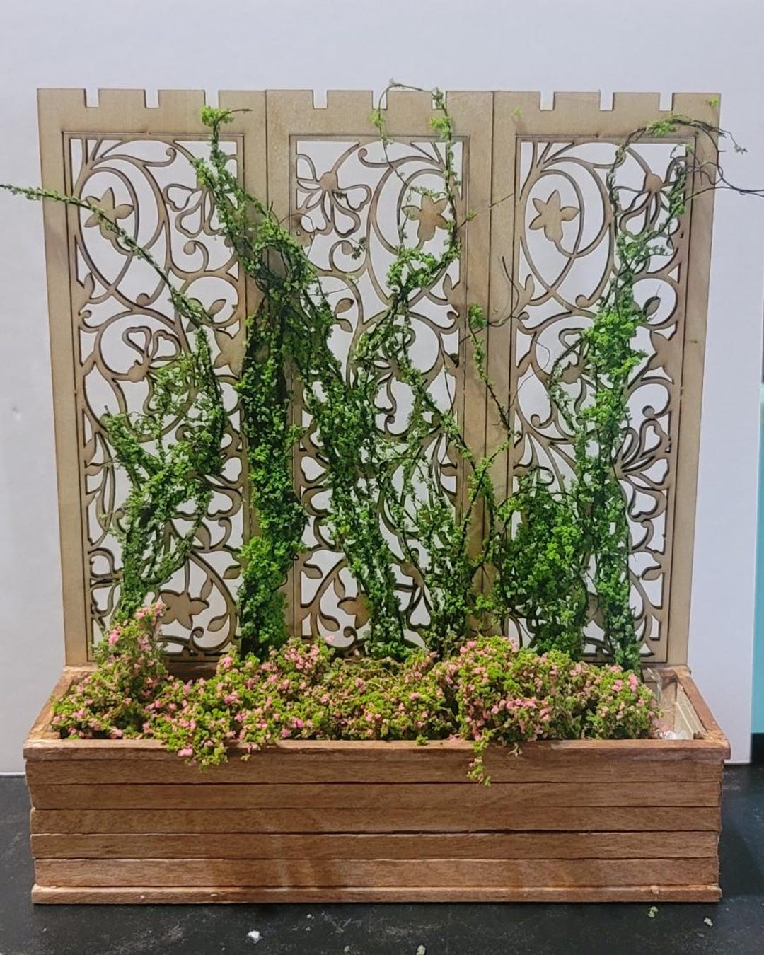DIY Miniature Dollhouse Flower Box Kit - 6” and 4” Sizes - Etsy