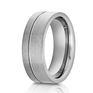 Mens Silver Ring, Mens Wedding Band, Engagement Ring, Husband Anniversary Gift, Promise Rings ...