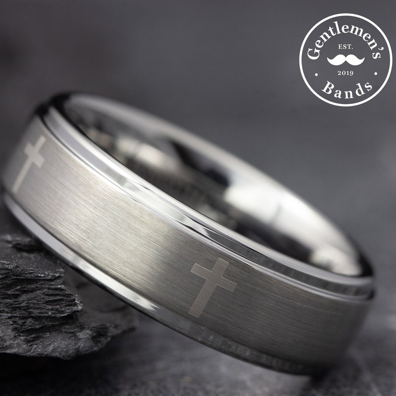 Christian Cross Rings for Men - Etsy