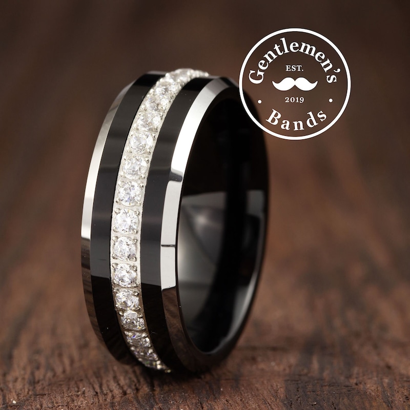 Fake Men's Diamond Rings - Etsy