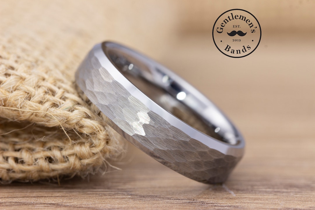 Men's Silver Wedding Ring, Silver Wedding Ring, Mens Wedding Band, Mens ...