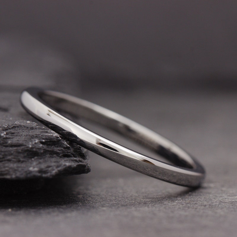 Thin Silver Ring - Etsy