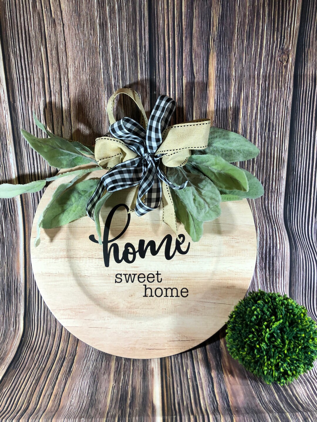 Home Sweet Home Farmhouse Sign - Etsy