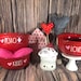 Rae Dunn Inspired Valentines Day Bowls - Etsy
