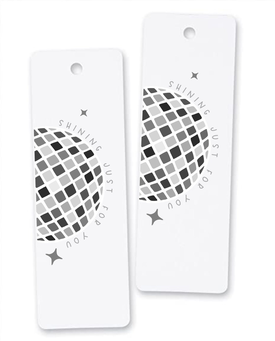 Mirrorball Bookmark - Etsy