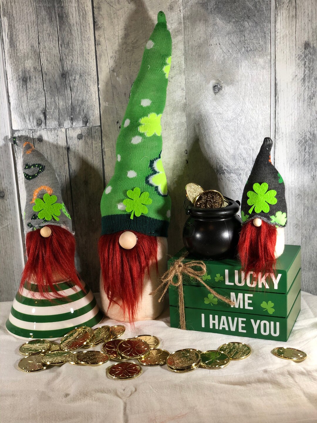 Saint Patrick's Leprechaun Gnomes - Etsy