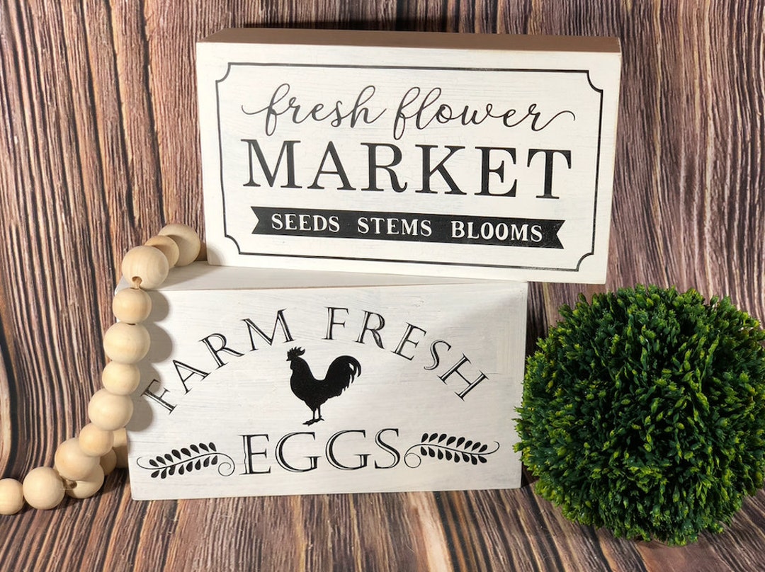 Farmhouse Signs - Etsy