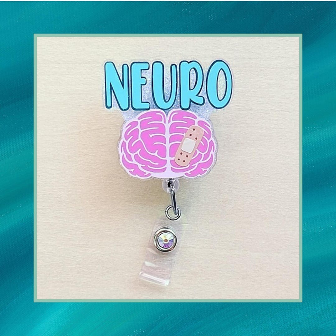 Neurology Name Badge Reel - Etsy