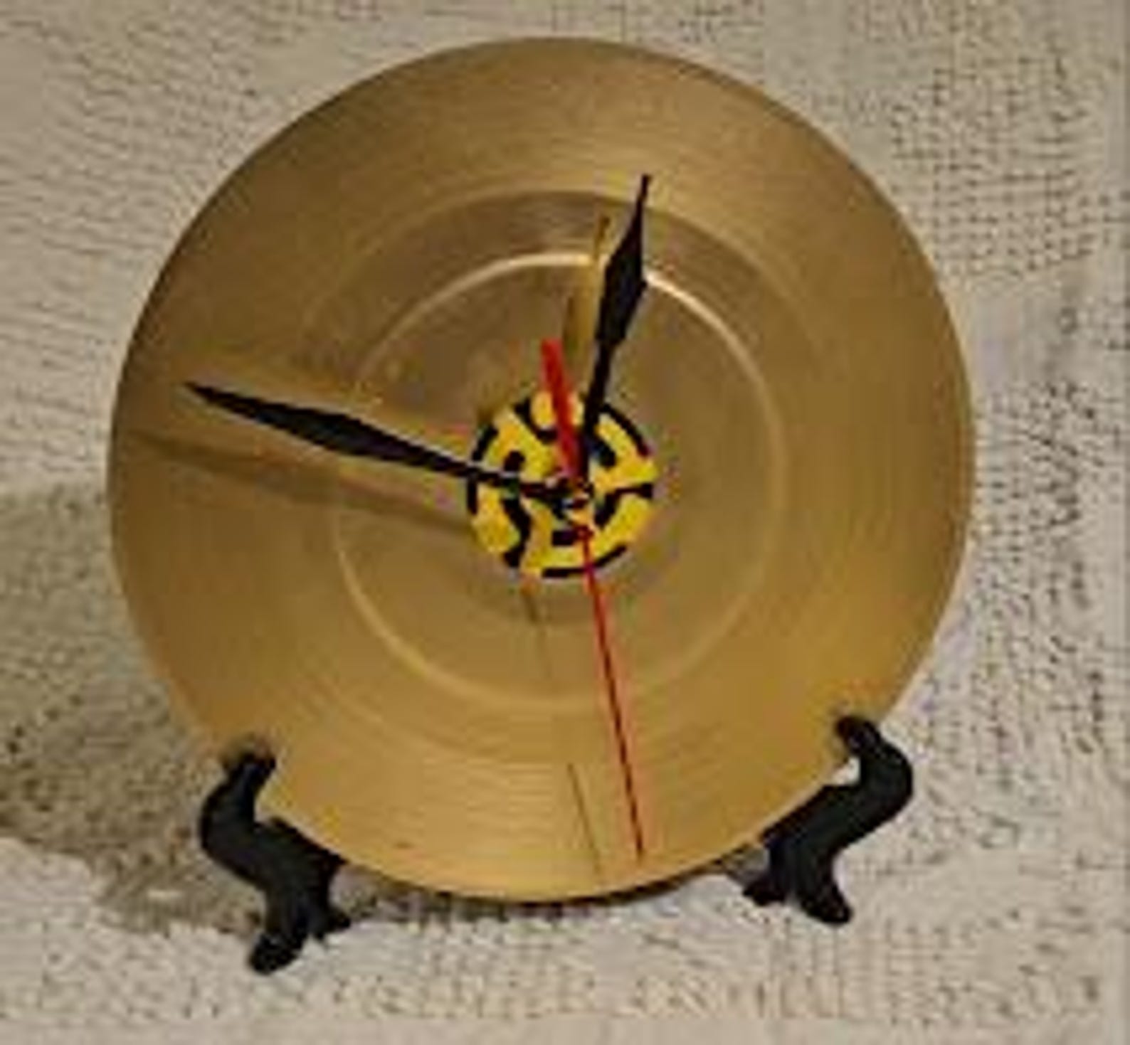 45 RPM Gold Record Clock - Etsy