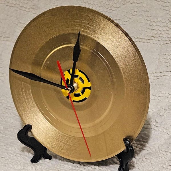 45 Rpm Vinyl Record Clock - Etsy
