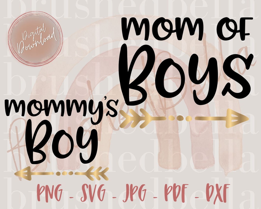 Mom of Boys SVG, Boy Mom SVG, Boy Mom Life, Boys Mom SVG, Boy Mom Png ...