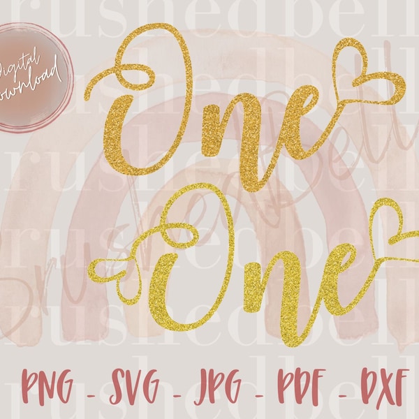 First Birthday Svg - Etsy