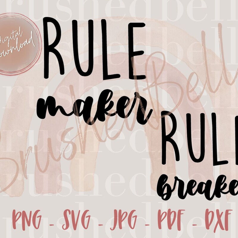 Rule Breaker - Etsy