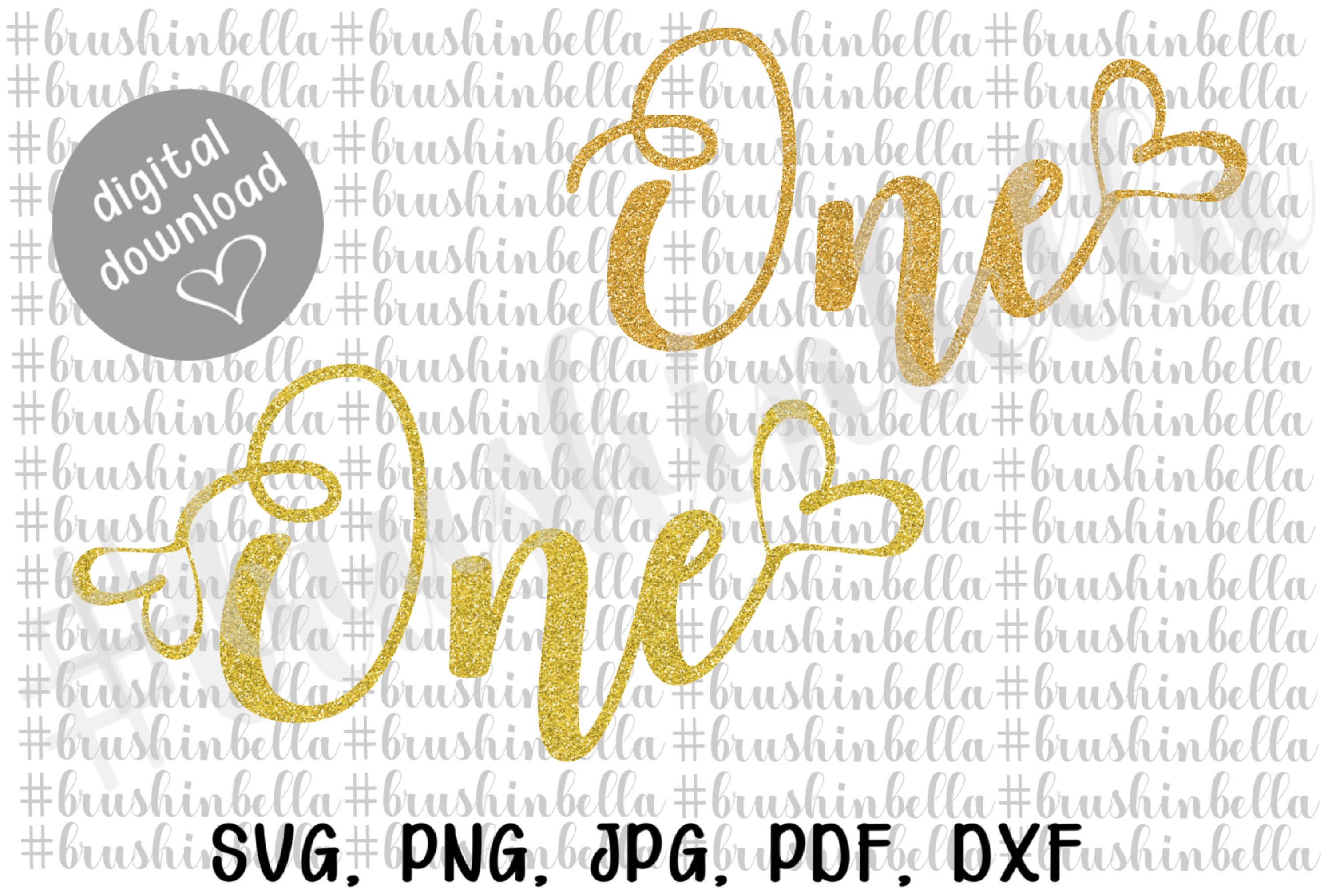 One SVG First Birthday SVG First Birthday DIY Baby | Etsy