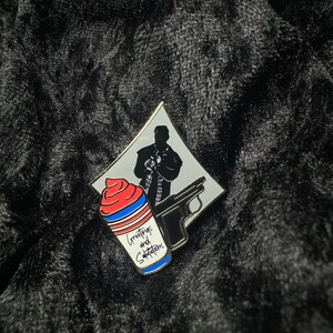 JD Hard Enamel Pin | Heathers Enamel Pins, Musicals Pins, Musical ...
