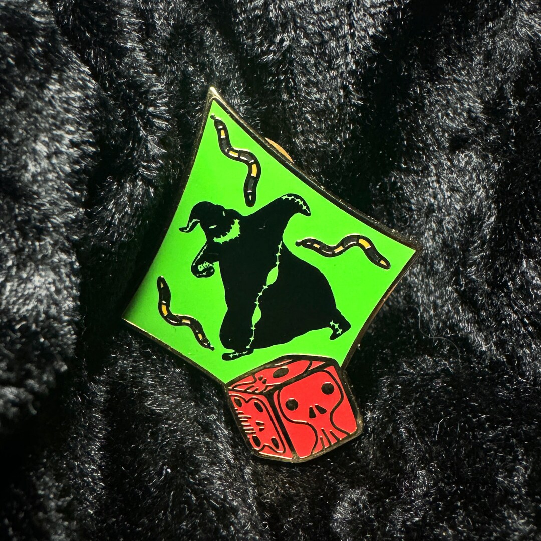 Oogie Boogie Enamel Pin Nightmare Before Christmas, Halloween Lapel ...