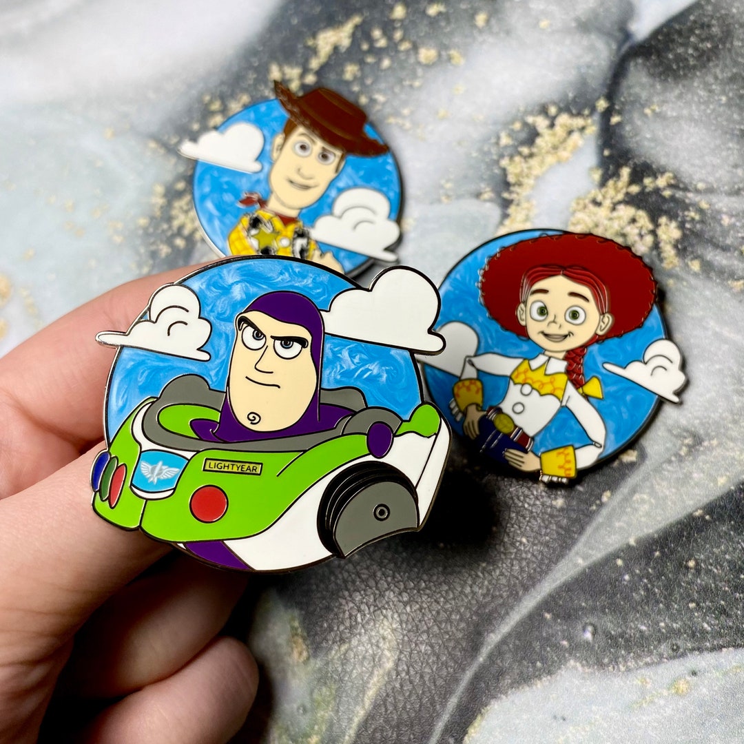 Buzz Lightyear Fantasy Pin Hard Enamel Pearlescent Pin, Disney Bound ...
