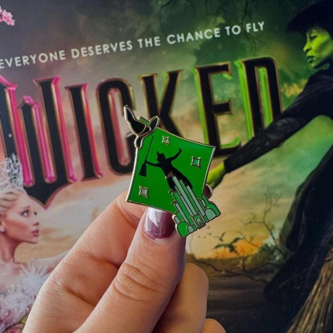 Elphaba Hard Enamel Pin | Musical Theatre Enamel Pins, Wicked Pins ...