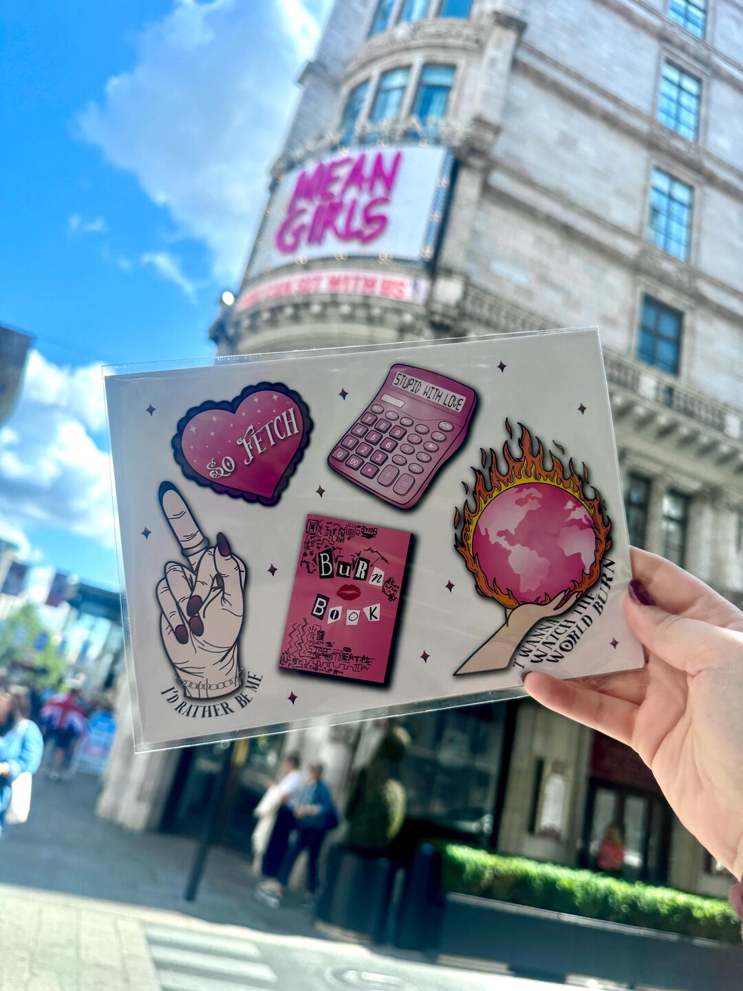 Burn Book Tattoo Flash Print | Musical Theatre Poster, Mean Girls Art ...