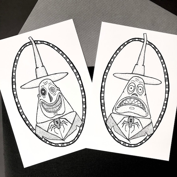 Two-faced Mayor Tim Burtons Nightmare Before Christmas | Etsy