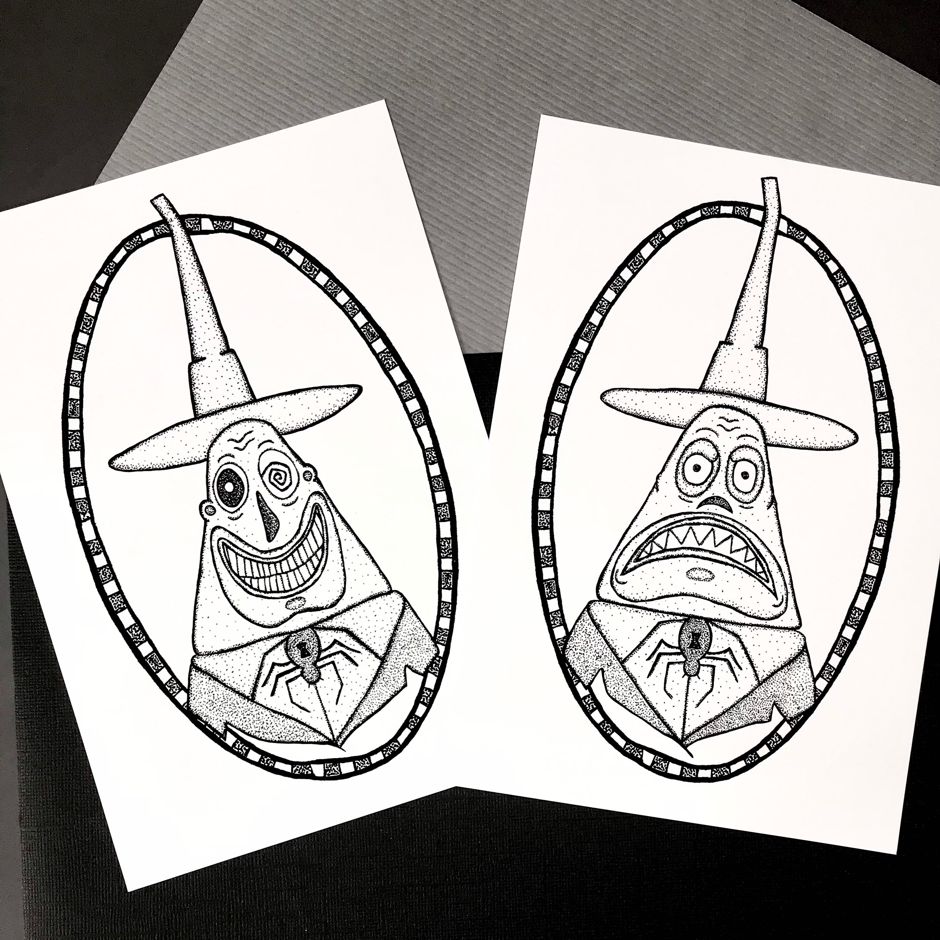 The Nightmare Before Christmas Mayor Drawing