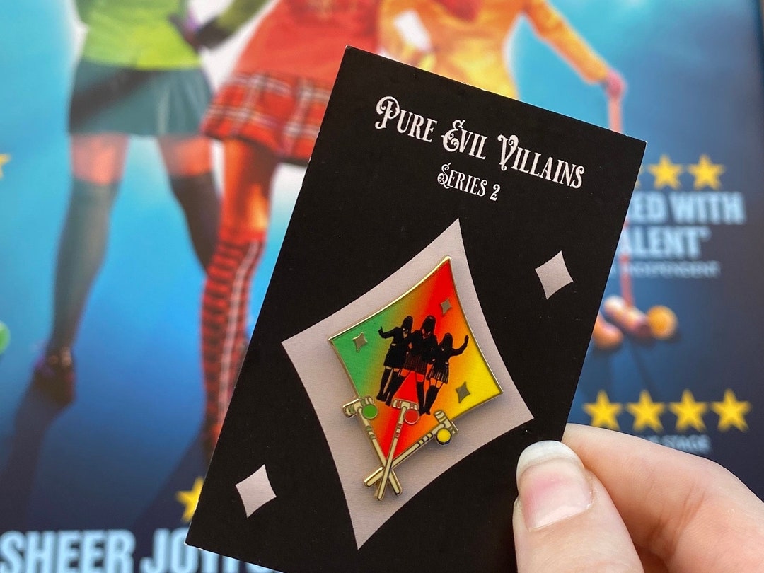 Heathers Hard Enamel Pin | Musical Theatre Enamel Pins, Musicals Pins ...