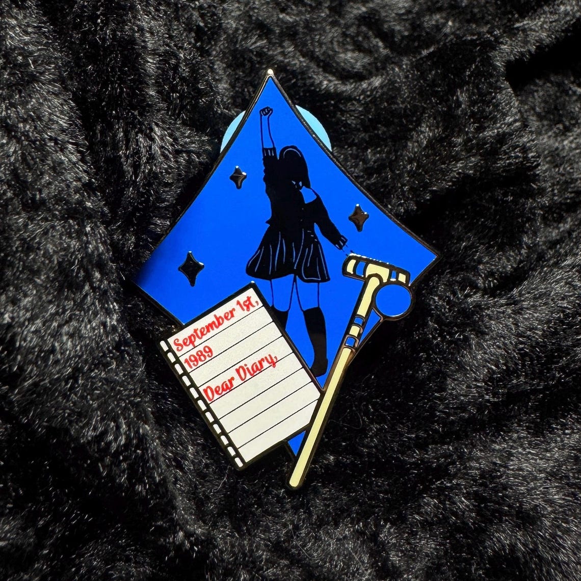 Veronica Hard Enamel Pin | Musical Theatre Enamel Pins, Musicals Pins ...