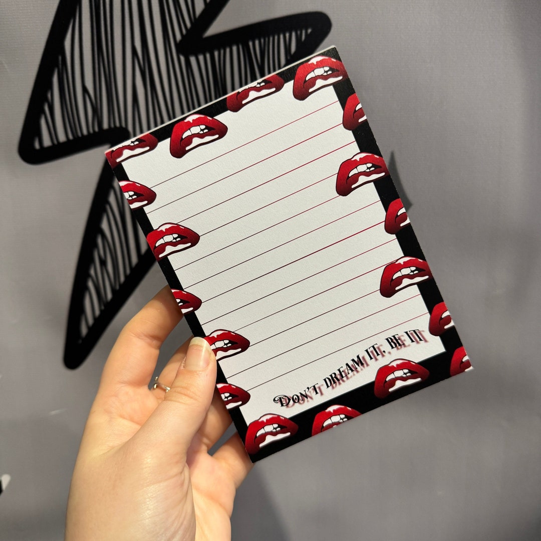 Rocky Horror Notepad | Musical Theatre Journal Stationery, Musicals ...