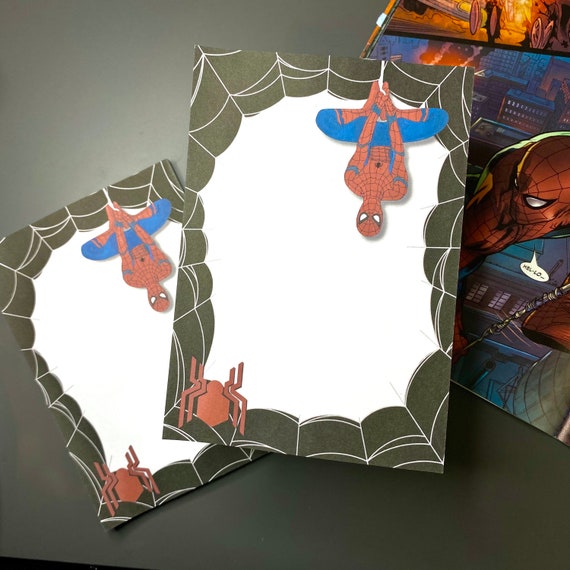 Spiderman A6 Notepad Marvel Stationery Disney Notebook No | Etsy