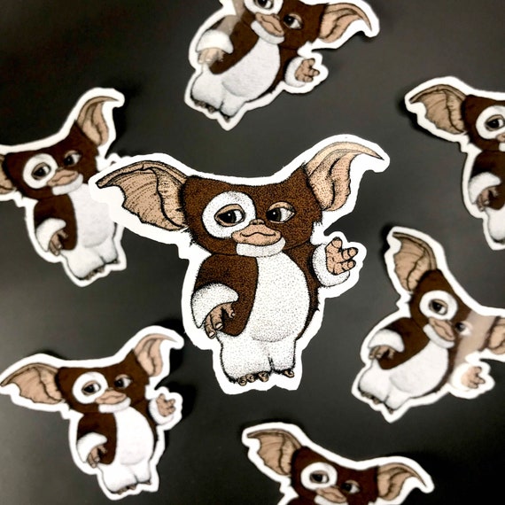 Gizmo Glossy Sticker Gremlins Sticker Pop Culture Art | Etsy
