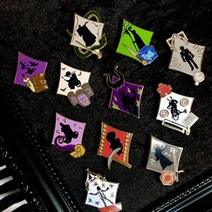 Loki Fantasy Hard Enamel Pin Magical Lapel Badge God of | Etsy