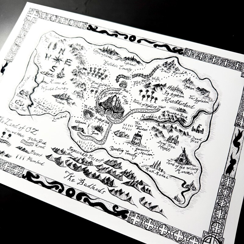 Mean Girls Map - Etsy