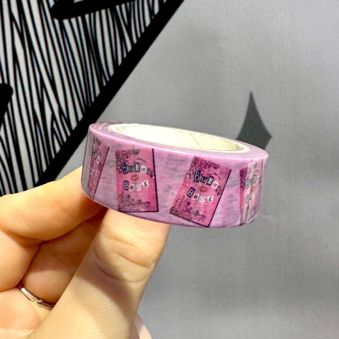 Burn Book Washi Tape | Musical Theatre Stationery, Mean Girls Washi ...