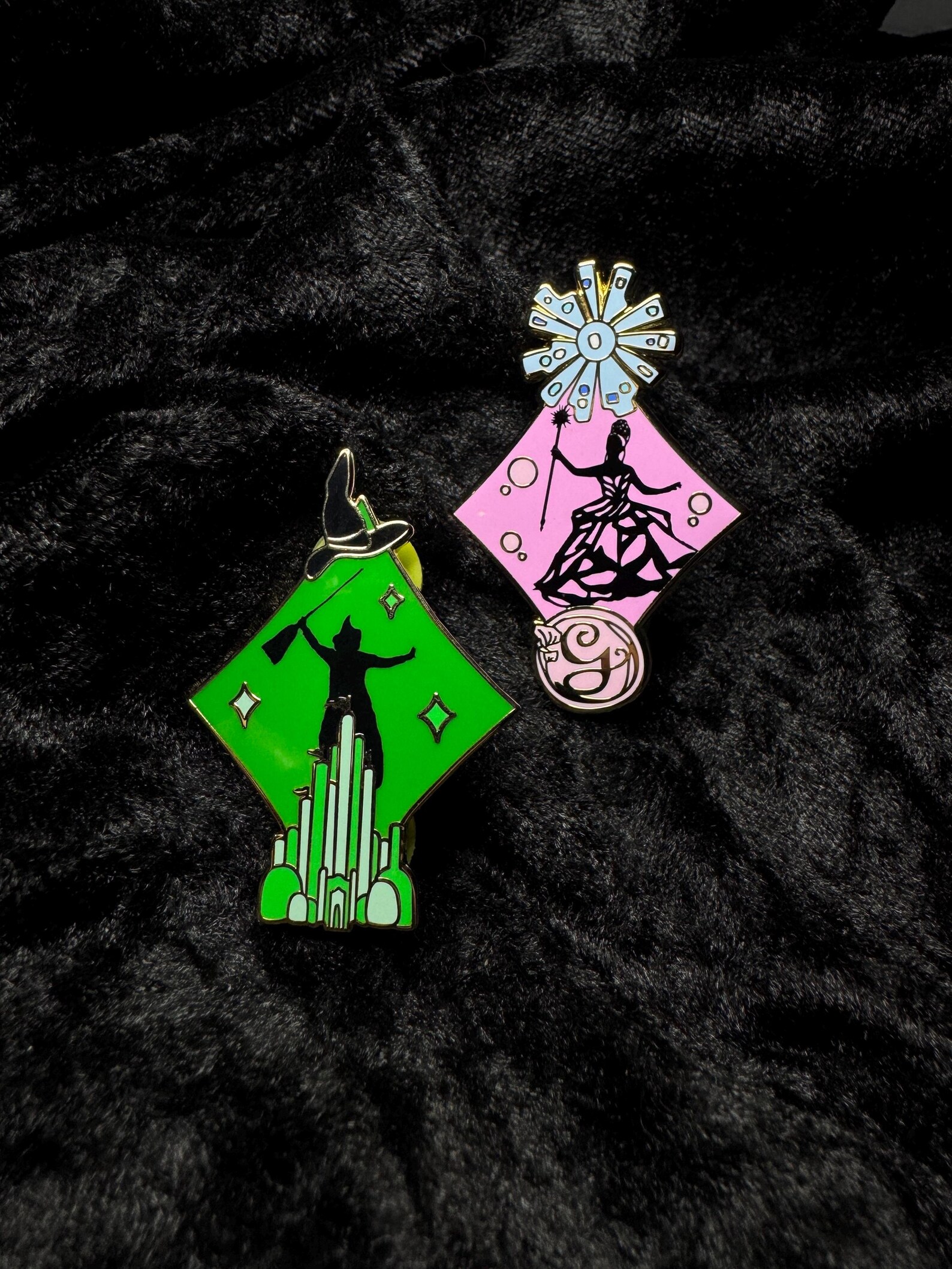 Elphaba Hard Enamel Pin | Musical Theatre Enamel Pins, Wicked Pins ...