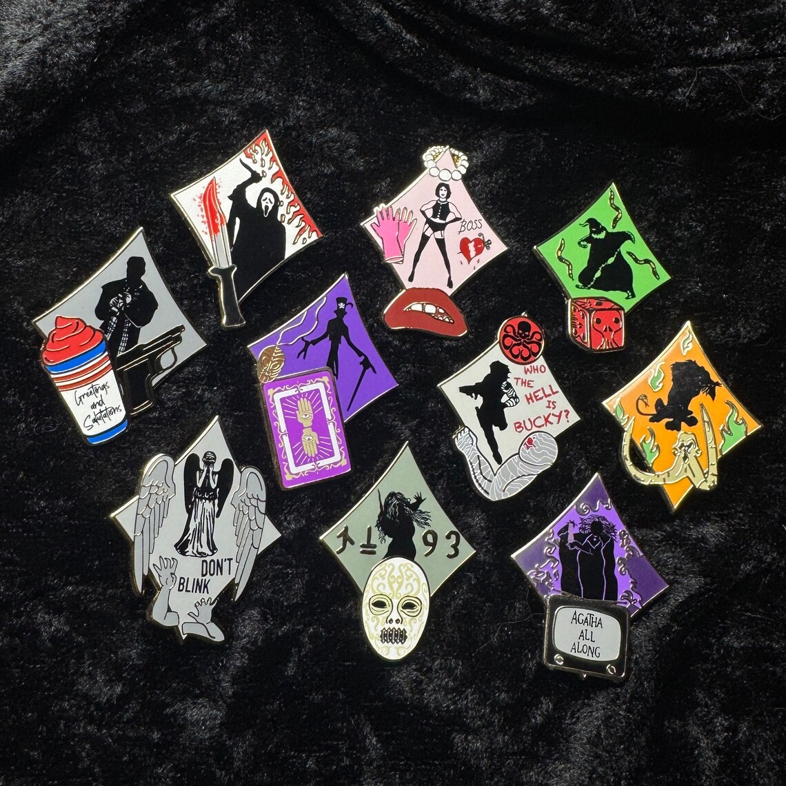 JD Hard Enamel Pin | Heathers Enamel Pins, Musicals Pins, Musical ...