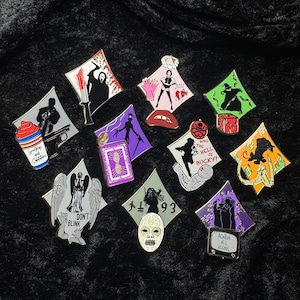 JD Hard Enamel Pin | Heathers Enamel Pins, Musicals Pins, Musical ...