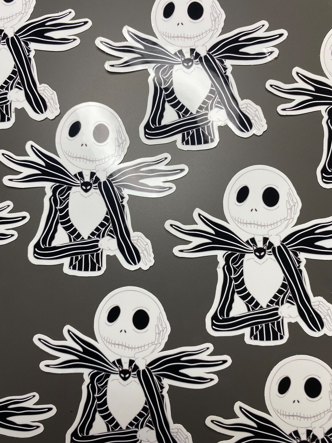 Jack Skellington Glossy Sticker | Pumpkin King, Nightmare Before ...