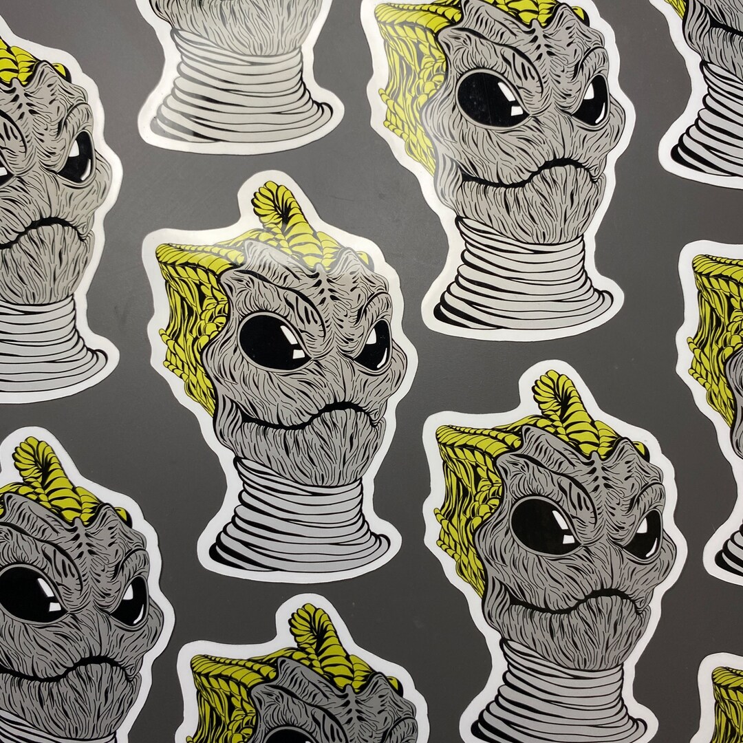 Silurian Glossy Sticker | Doctor Who Gift, Nerd Laptop Sticker, Whovian ...