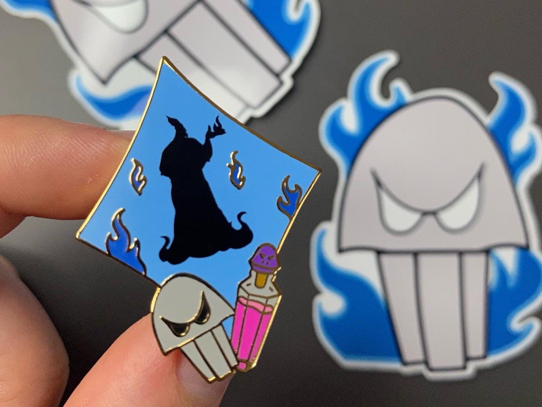 Hades Fantasy Enamel Pin Disney Lapel Badge Disney Villains - Etsy