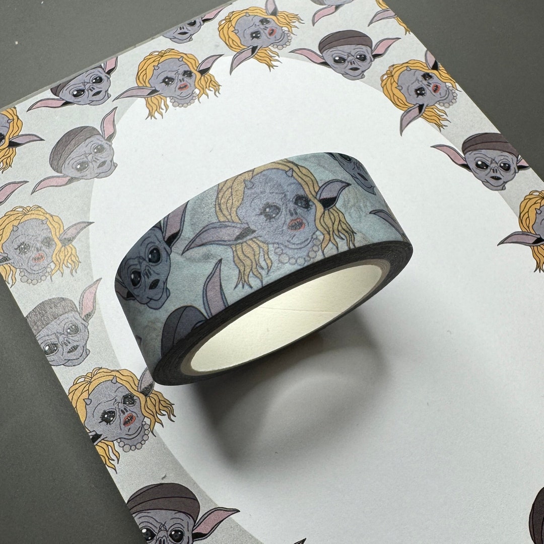 Goblins Washi Tape Doctor Who Stationery, Whovian Gift, Nerd Scrapbook ...