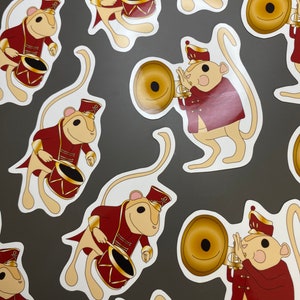 Jumping Circus Mice Stickers | Coraline Sticker, Bookish Journal ...