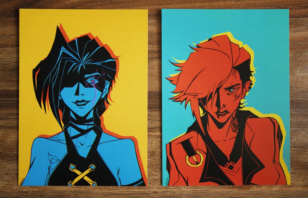 Arcane Jinx + Vi Art Prints - Etsy