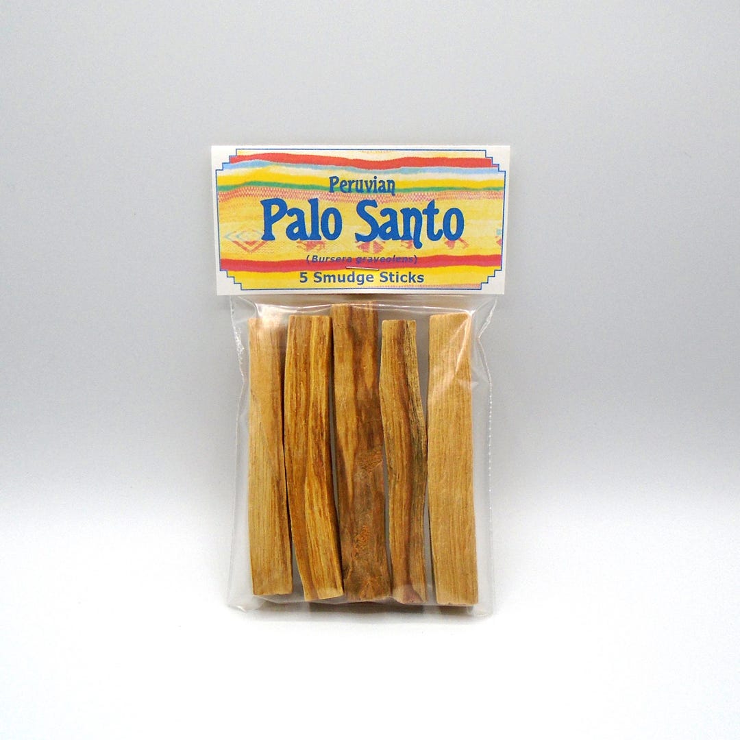 Peruvian Palo Santo Sticks - Sustainable Incense Smudge - 5-pack - Etsy
