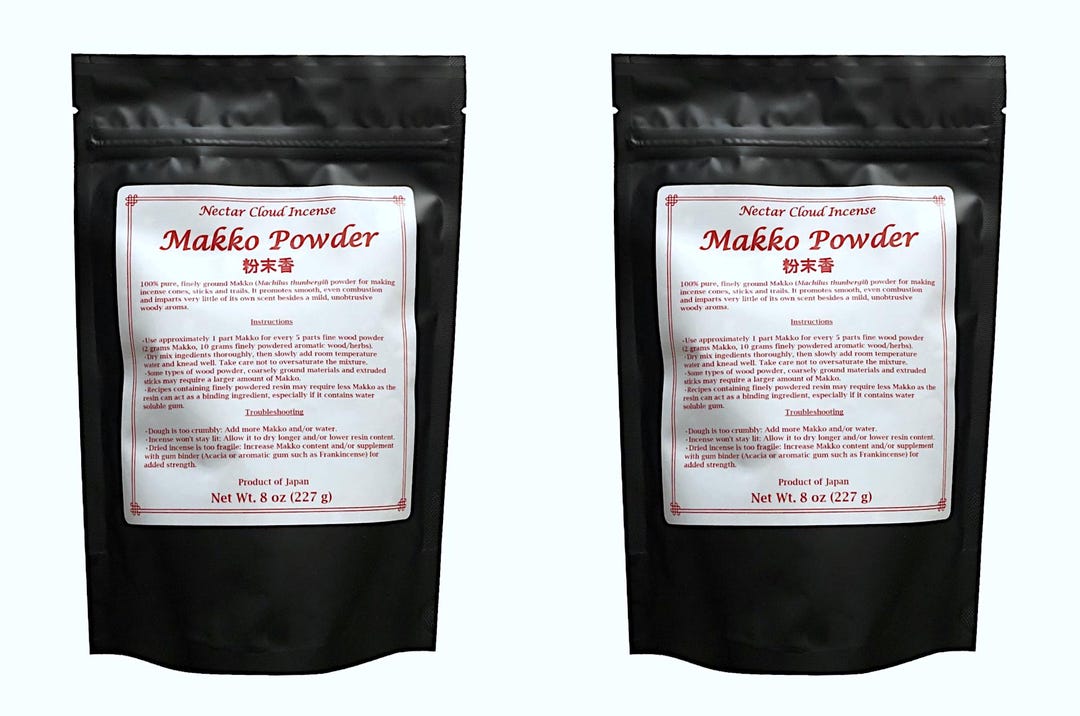 Makko Powder (1 Lb) High Grade Bulk Incense Powder, Machilus Thunbergii ...