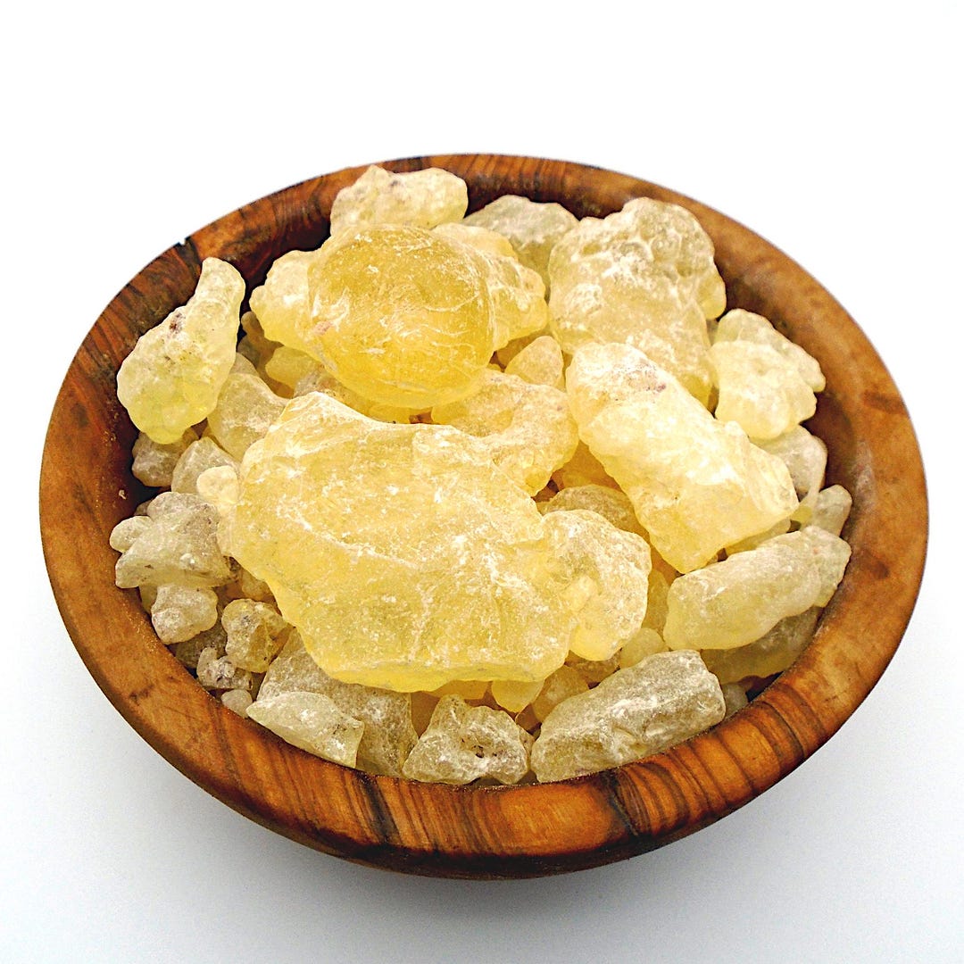 Gold Copal, Gold Damar Indonesian Incense Resin, Purification and ...