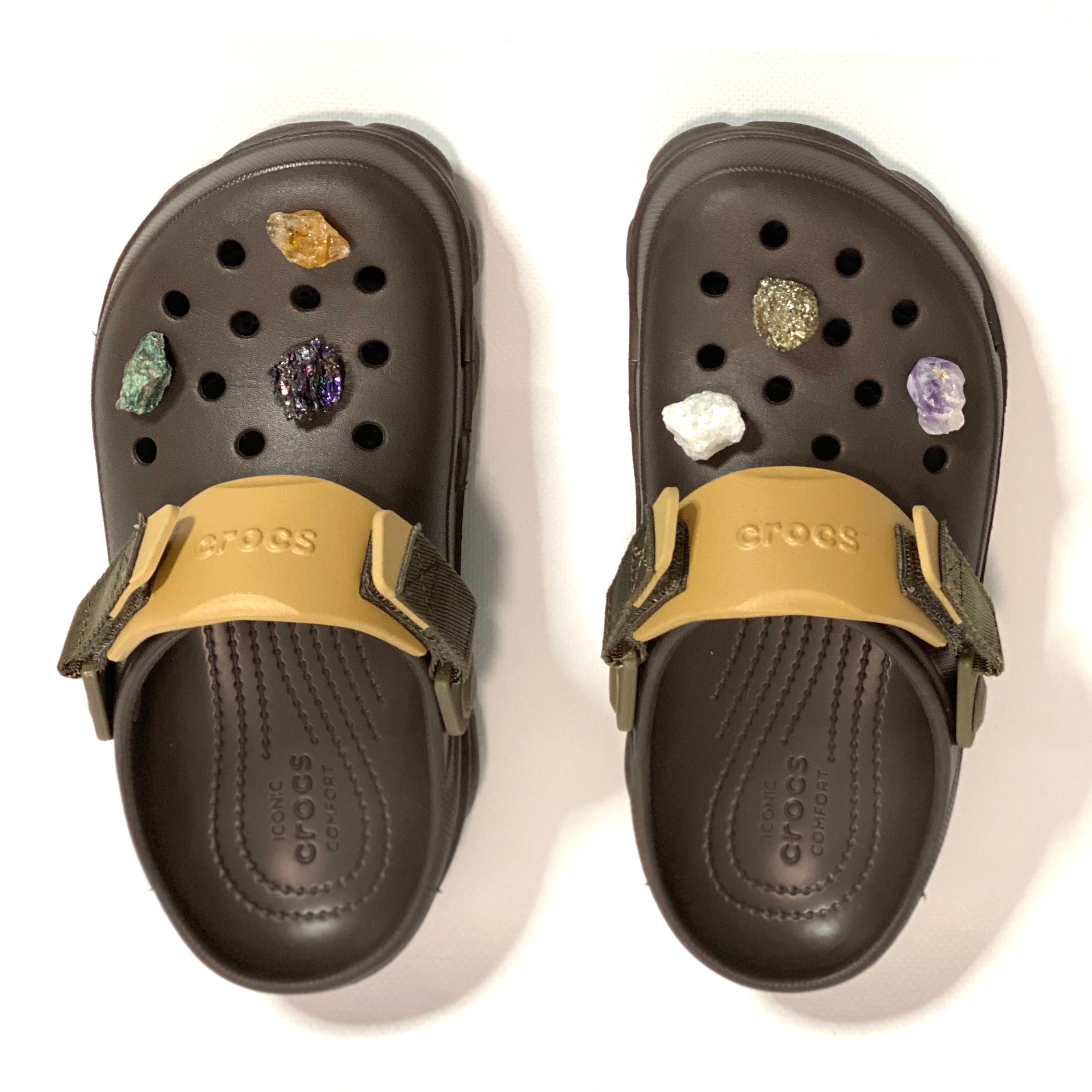 Croc Stone Charms - Etsy