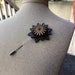 Wooden Flower Lapel Pin - Etsy