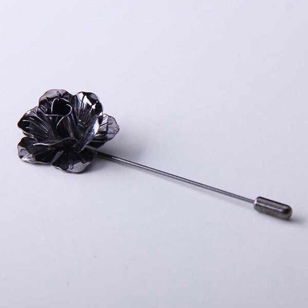 Black Lapel Pin - Etsy
