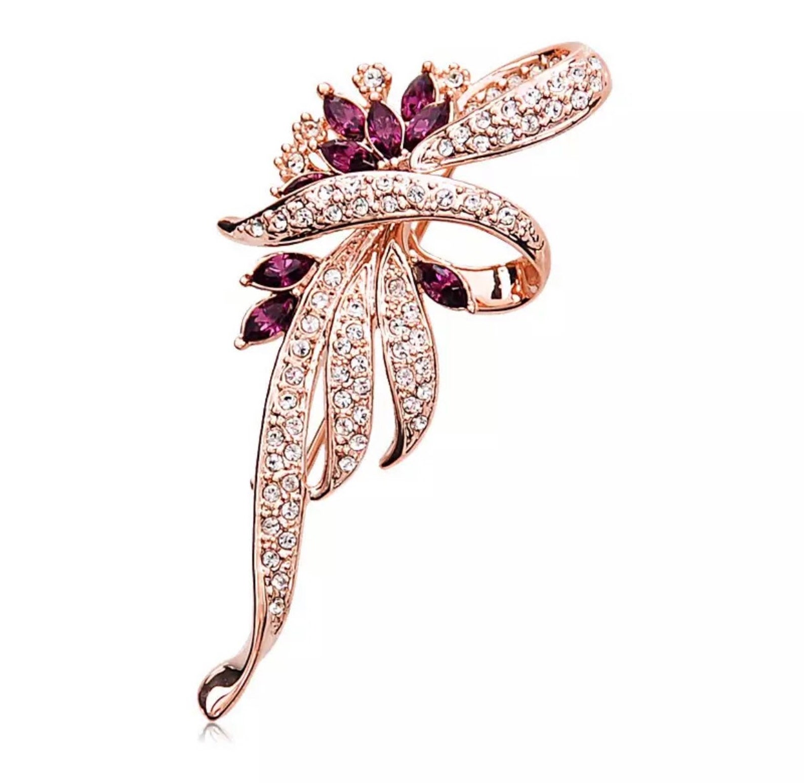 Elegant Women Brooches Fashion Crystal Brooches Pins Lapel Pin | Etsy