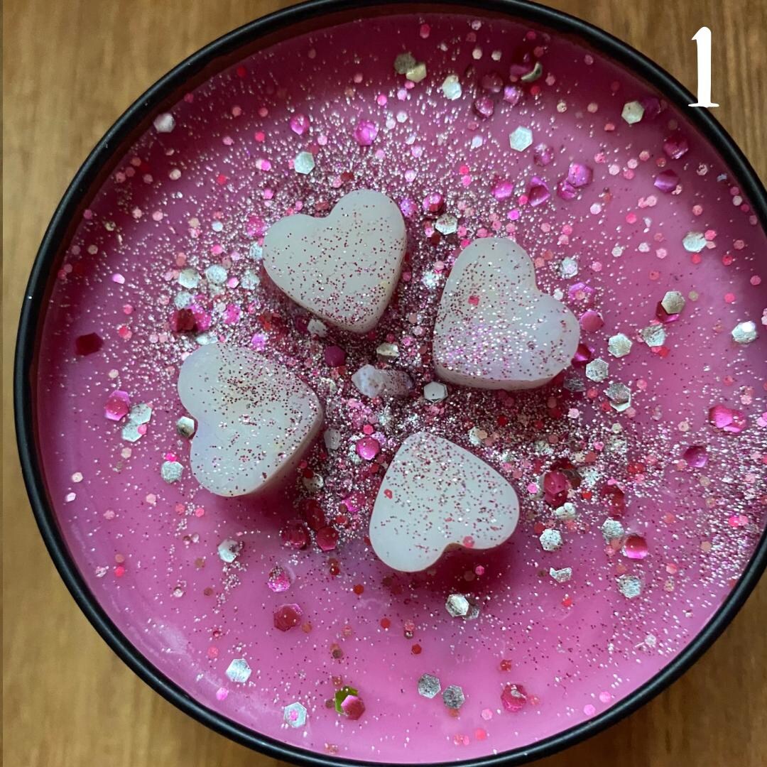 Strawberry Frosting Milkshake Decorated Candle • Vegan • Strong Scented ...